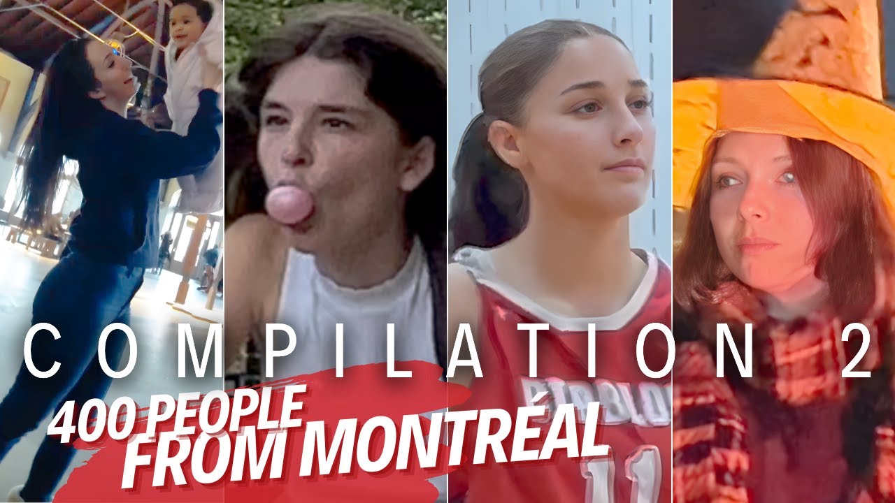 400 people of Montreal - Compilation 2 | Copyright-free video anyone ...