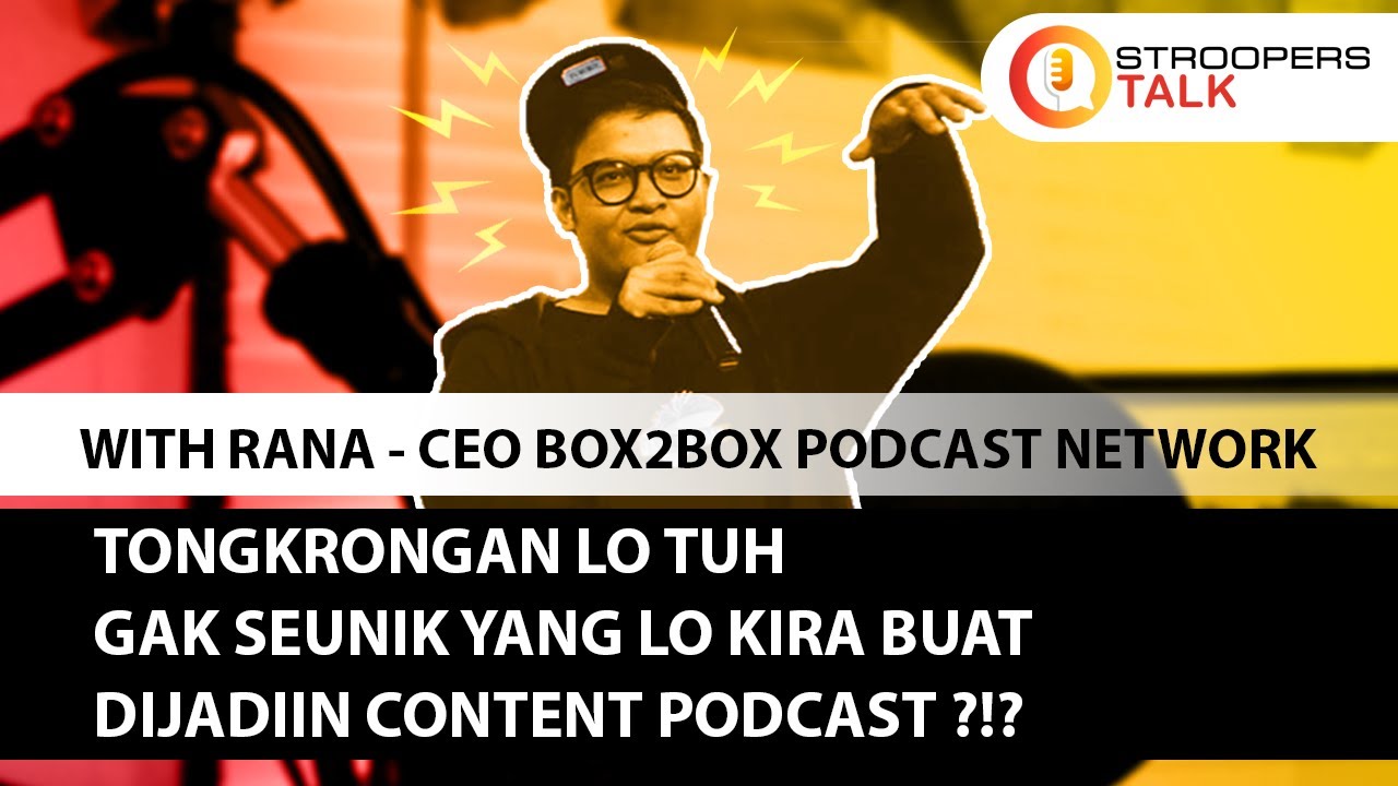 Belajar cara membuat Podcast with Box2Box Podcast Network - YouTube