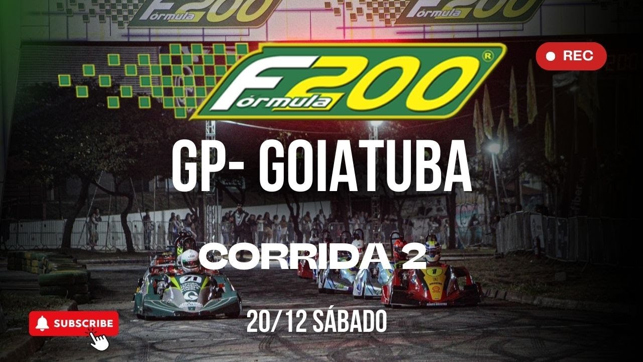 FÓRMULA 200 | Corrida 2 | 4ª ETAPA TEMPORADA 2025 | GP GOIATUBA - YouTube