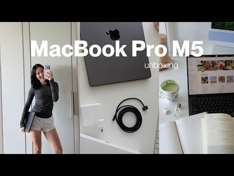 MacBook Pro M5 | Ästhetisches Unboxing + Test und Vergleich