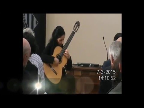 Ana Maria Archilés Valls - Concierto de guitarra en Vila-real (FEGIP ...