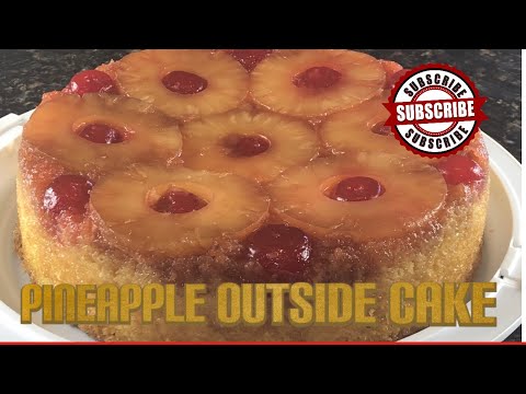 Easy and delicious Pineapple outside cake. Liberian style - YouTube