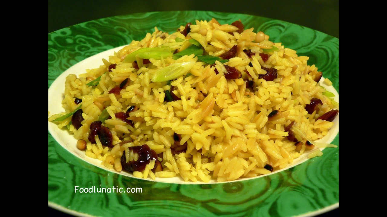 Cranberry Rice Pilaf - YouTube