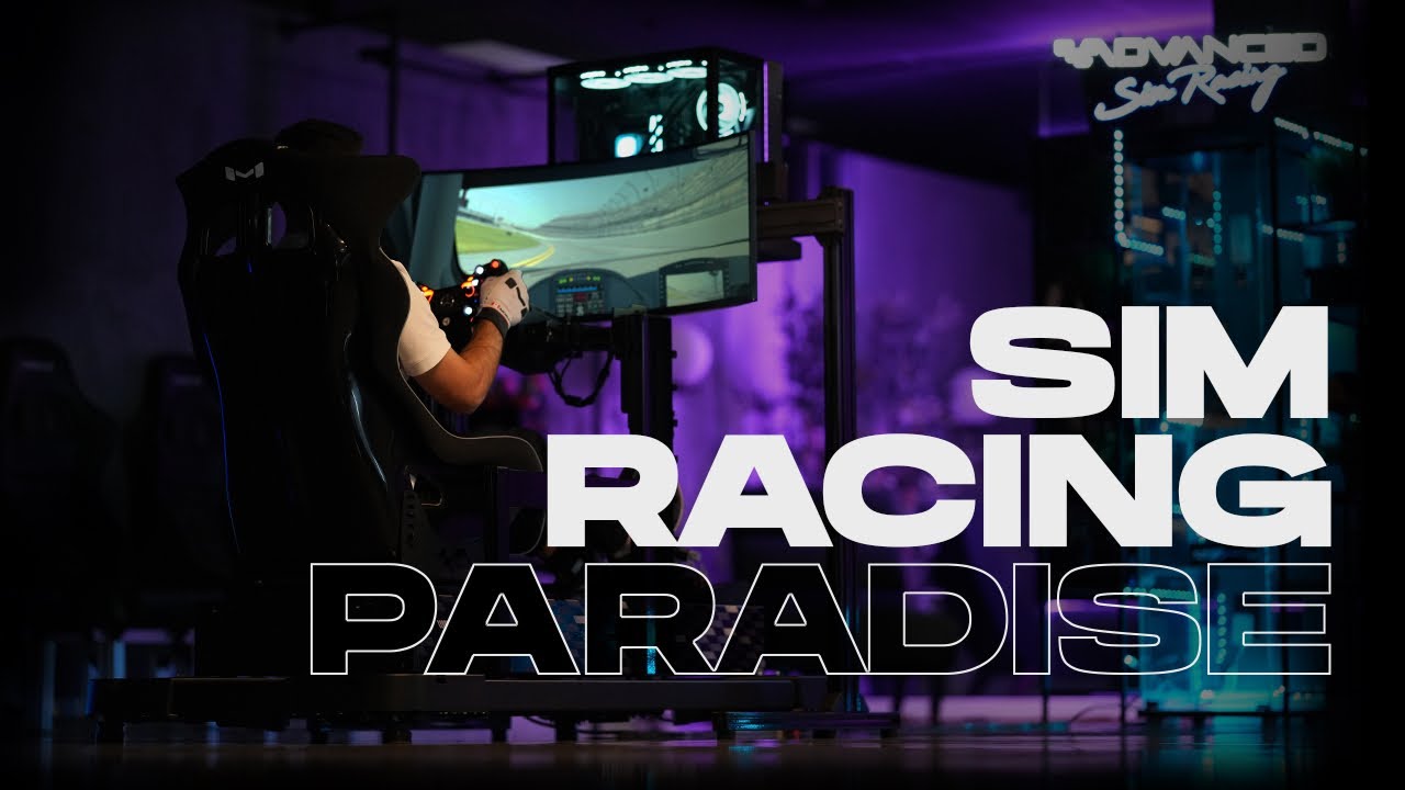 STATE OF THE ART SIM RACING FACILITY TOUR - YouTube