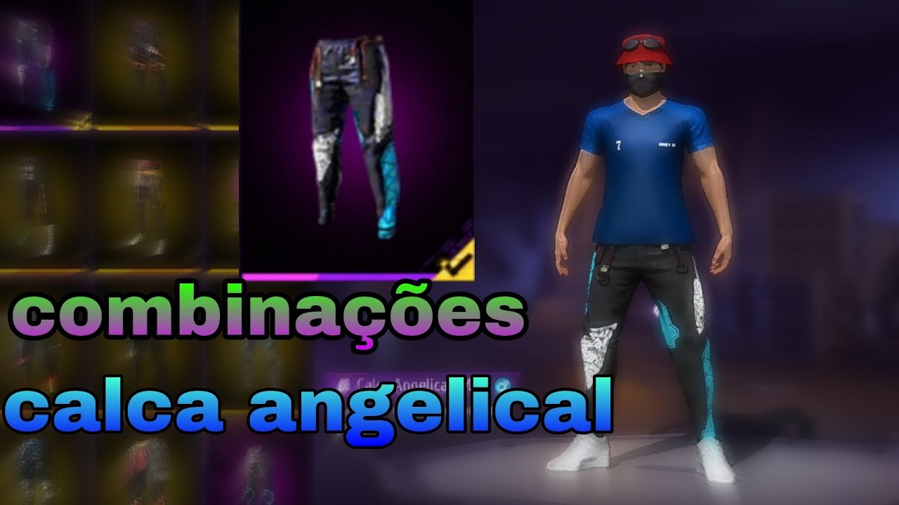 combinações com a calça angelical |Free fire - YouTube