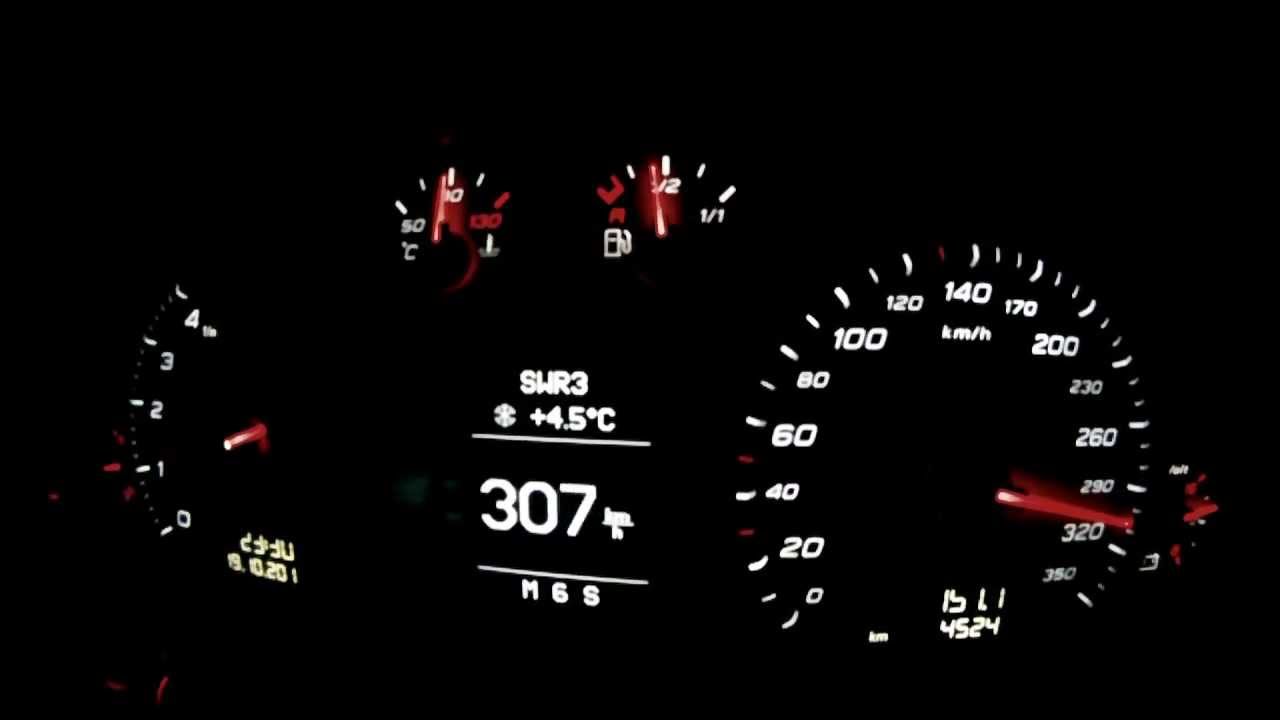 Audi R8 GT Spyder 80-328 km/h high speed acceleration - YouTube