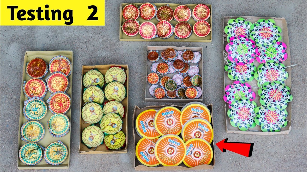 Different types of Chakri Testing | Diwali Stash Testing video 2 ...