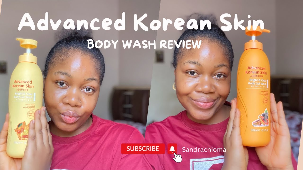 ADVANCED KOREAN SKIN BODY WASH REVIEW #skincareproductreview # ...