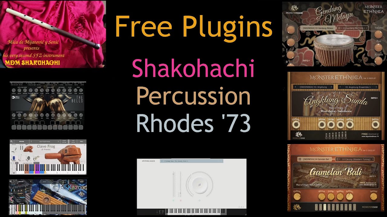 MDM Shakuhachi / MONSTER Ethnica / LABS Vintage Keys Demo - YouTube