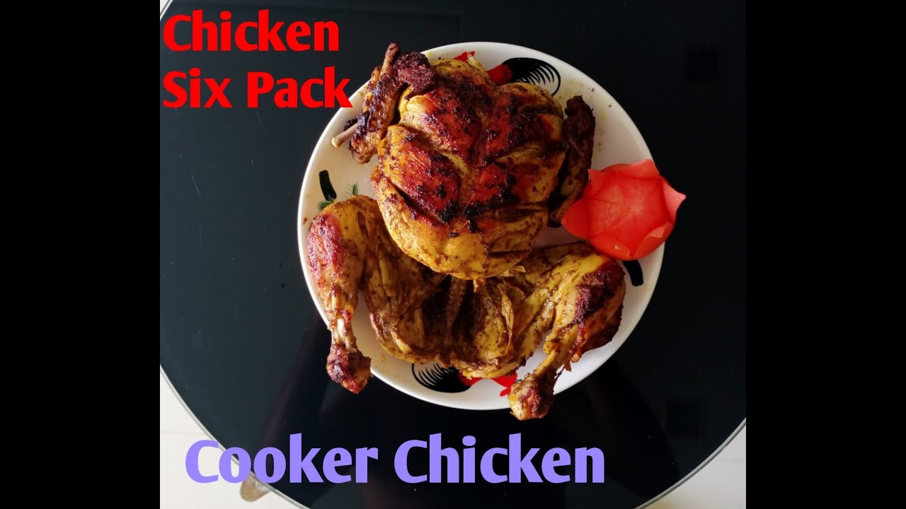 Cooker Chicken|Yummy Chicken Six Pack|Full Chicken Fry Recipe|കുക്ക ...