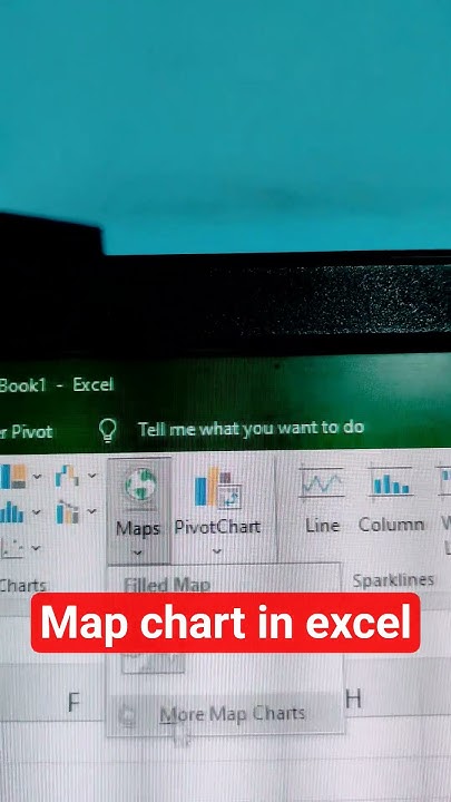create map chart in excel - YouTube