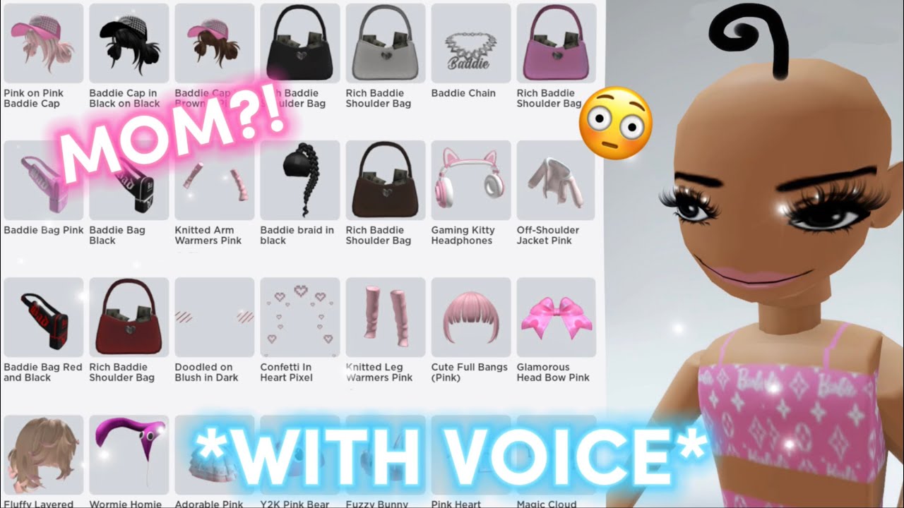 My MOM makes a BADDIE avatar😂 *WITH VOICE* - YouTube