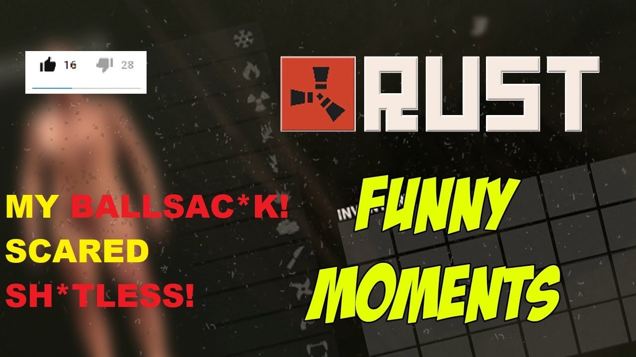 Rust - SCARED SHI*LESS!!! (FUNNY MOMENTS #2) - YouTube
