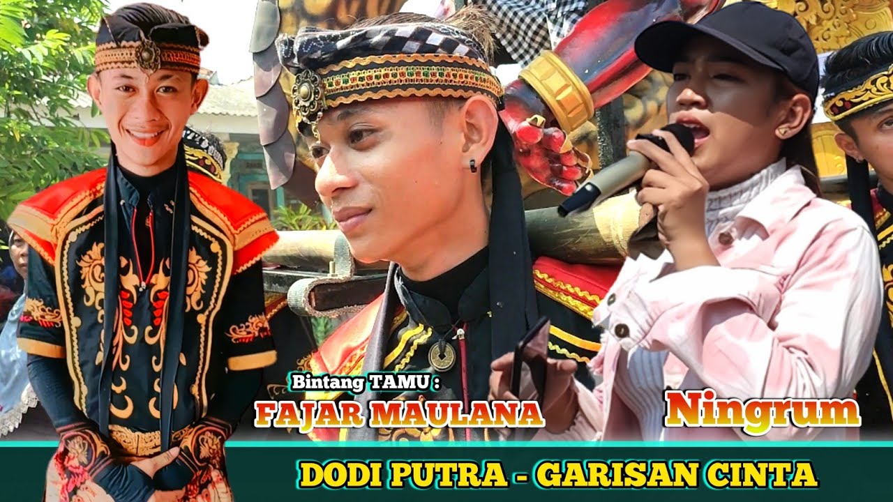 Mas fajar DALANG VIRAL singa depok DODI PUTRA-GARISAN CINTA kedungdalem GEGESIK 2023 arak arakan ...