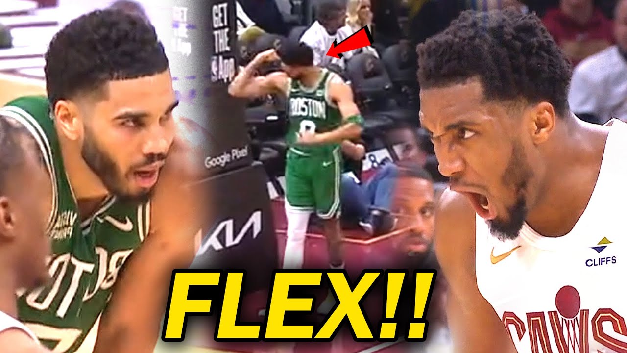 WALK OUT din ang fans ng cavs sa DAGGER SHOT ni Tatum parang LeBron ...