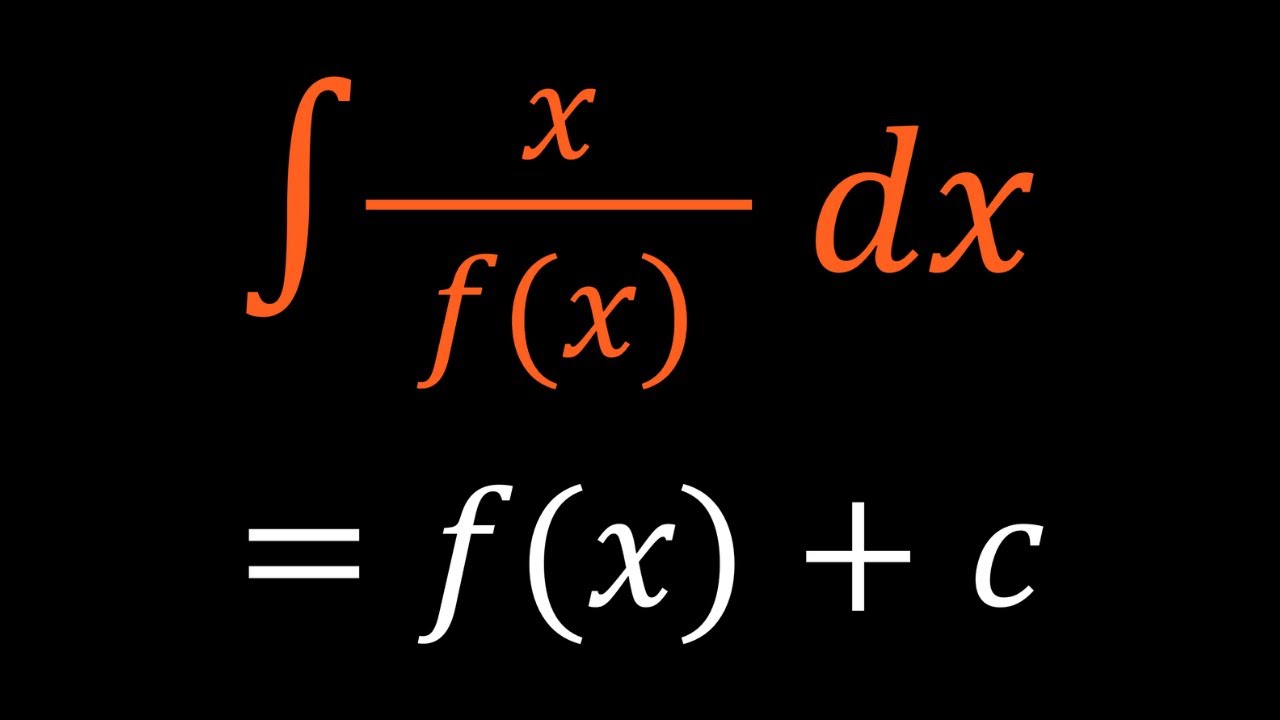 Solving A Differential Equation With An Integral - YouTube