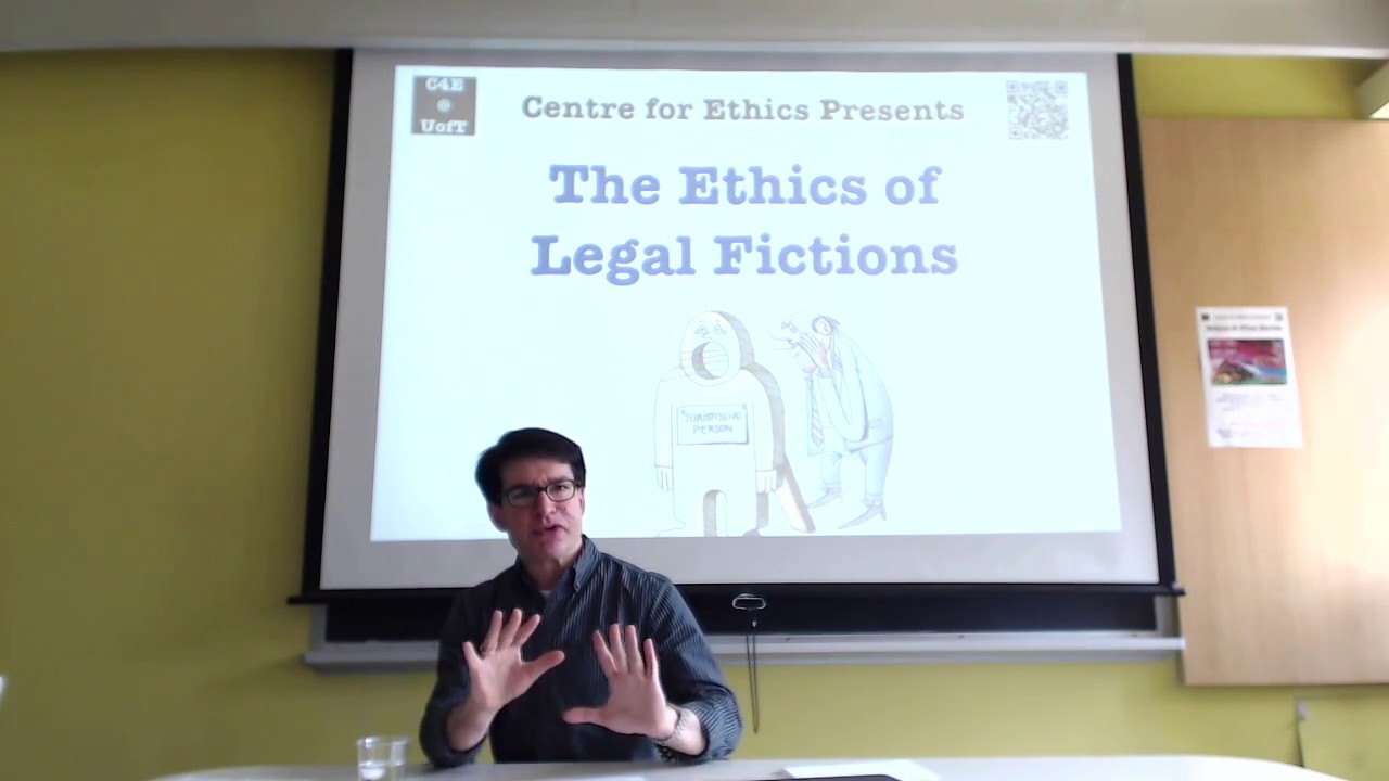 Simon Stern, The Ethics of Legal Fictions - YouTube