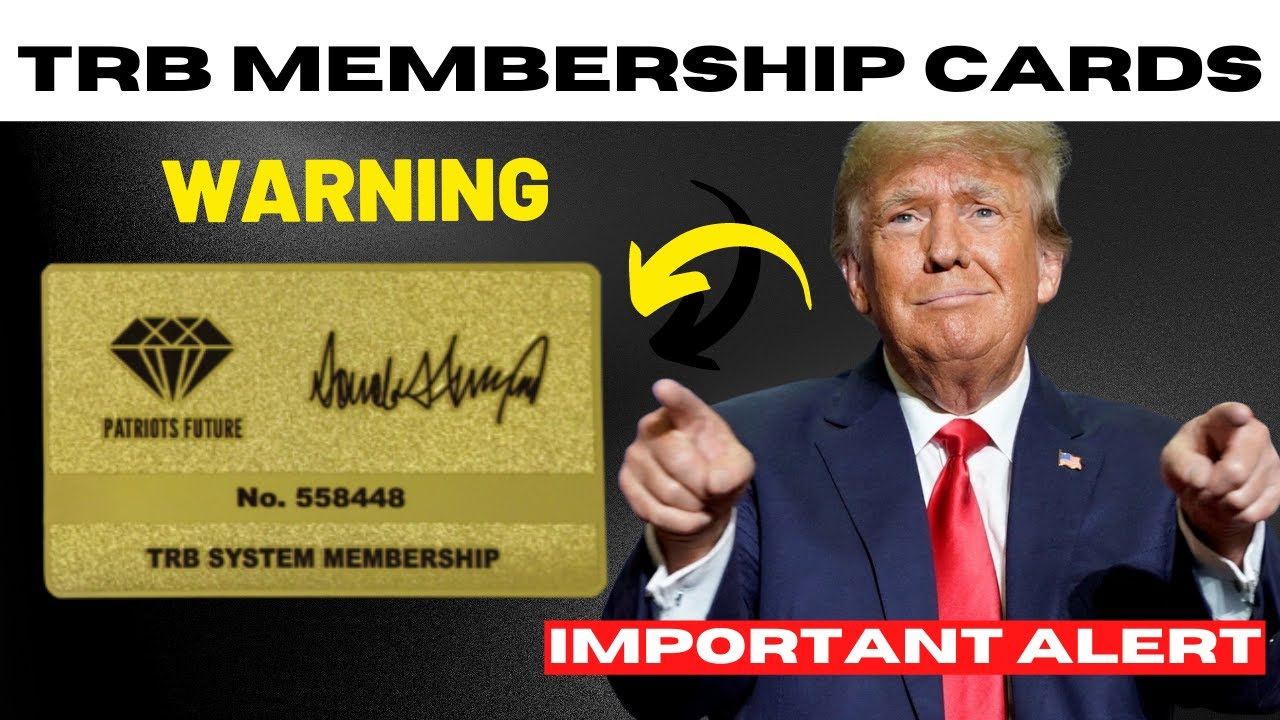 ⚠️TRB MEMBERSHIP CARDS ⚠️ What Exactly is TRB Membership Cards? Limited ...