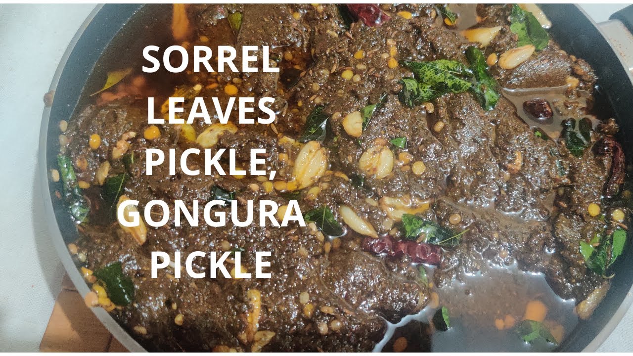 SORREL LEAVE PICKLE, AMBADA LEAVES PICKLE - YouTube