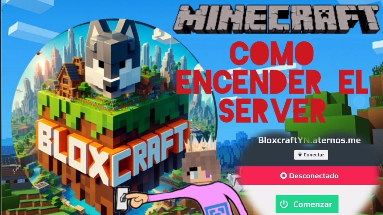 Como encender el servidor Bloxcraft - YouTube
