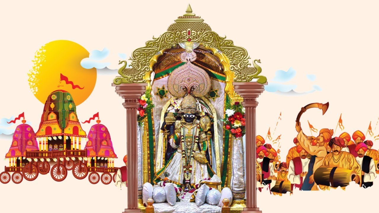 Shri Ranchhodraiji Maharaj Rathyatra, Dakor Temple - 11 Jul 2021 - YouTube