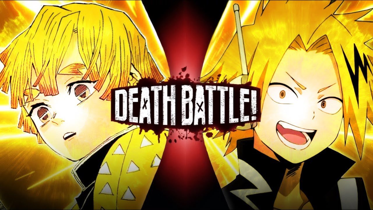 Zenistu VS Denki (Demon Slayer VS My Hero Academia) | Death Battle Fan ...