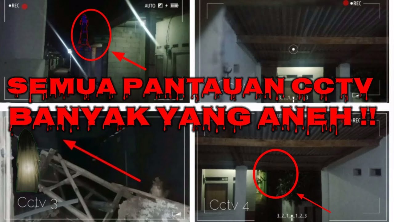 PANTAUAN CCTV BANYAK PENAMPAKAN - YouTube