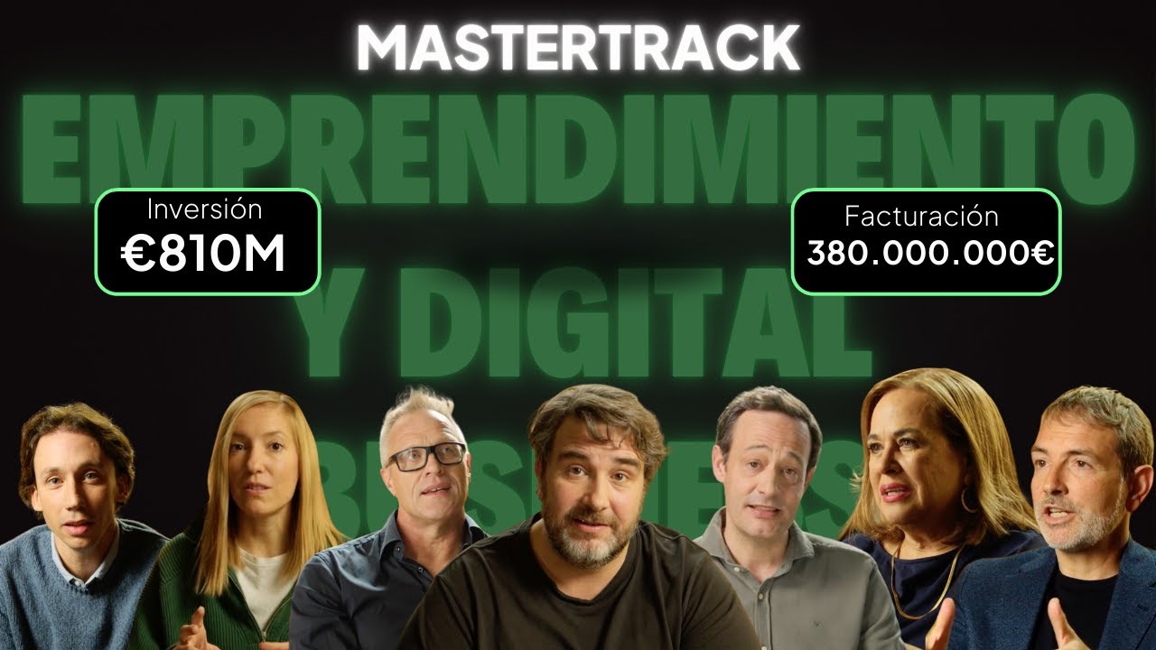 Teaser Mastertrack Emprendimiento y Digital Business - YouTube