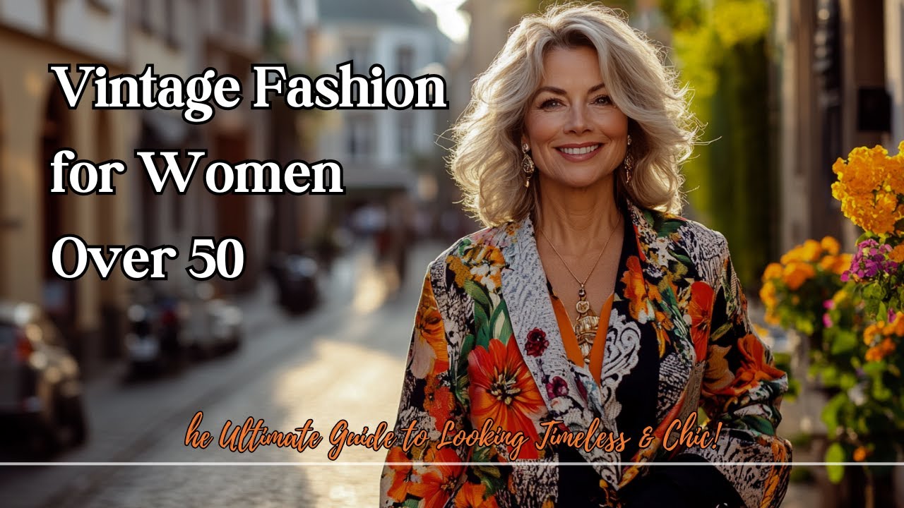 Vintage Fashion for Women Over 50: The Ultimate Guide to Looking ...
