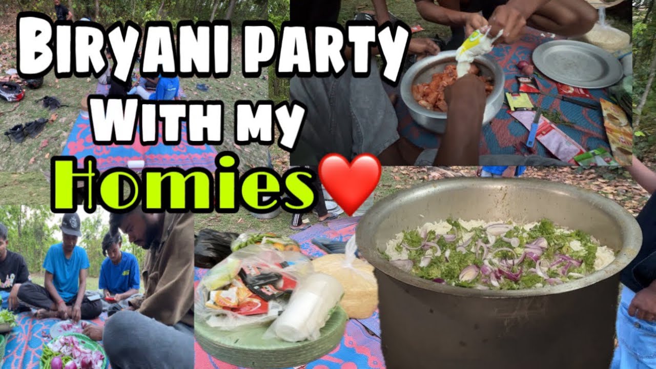 BIRYANI PARTY WITH MY HOMEIS ️☺️ AND WE HAD A LOT OF FUN 😁 🏻 - YouTube