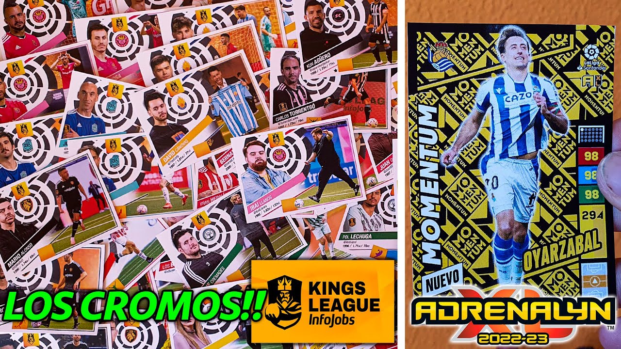 LOS CROMOS de la KINGS LEAGUE !! - YouTube