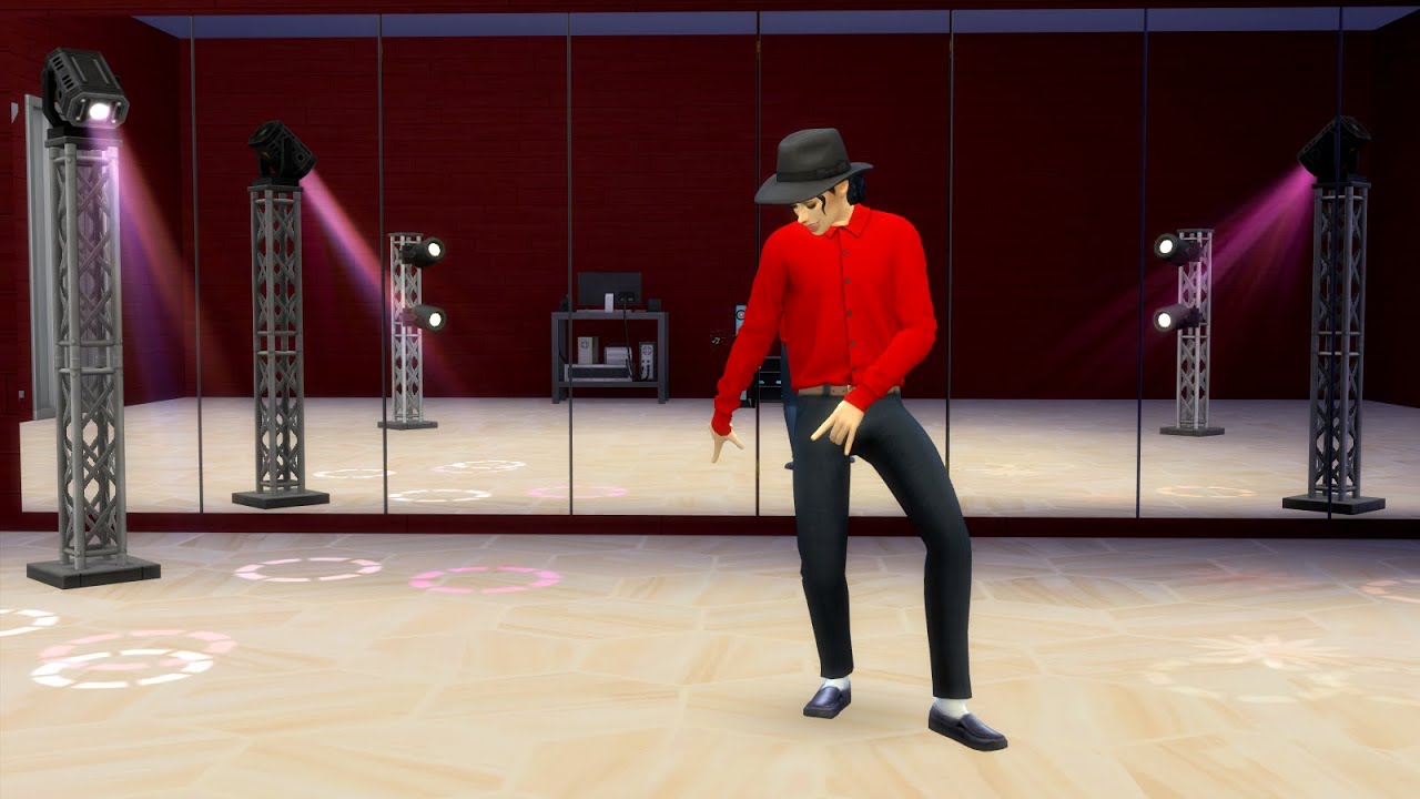 Michael Jackson Dance in The Sims 4 (+ DANCE ANIMATION LINK) - YouTube