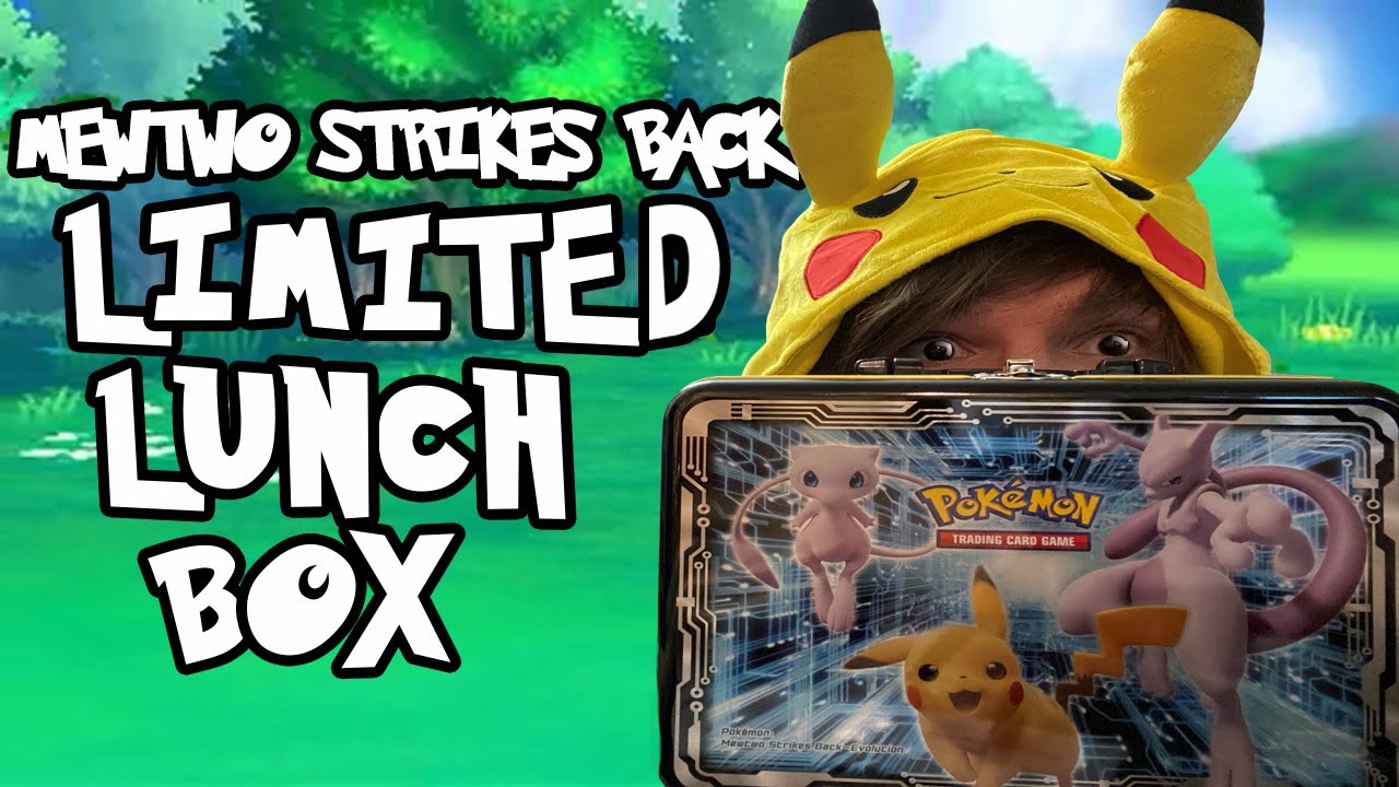 Opening a Mewtwo Strikes Back Lunch Box - YouTube