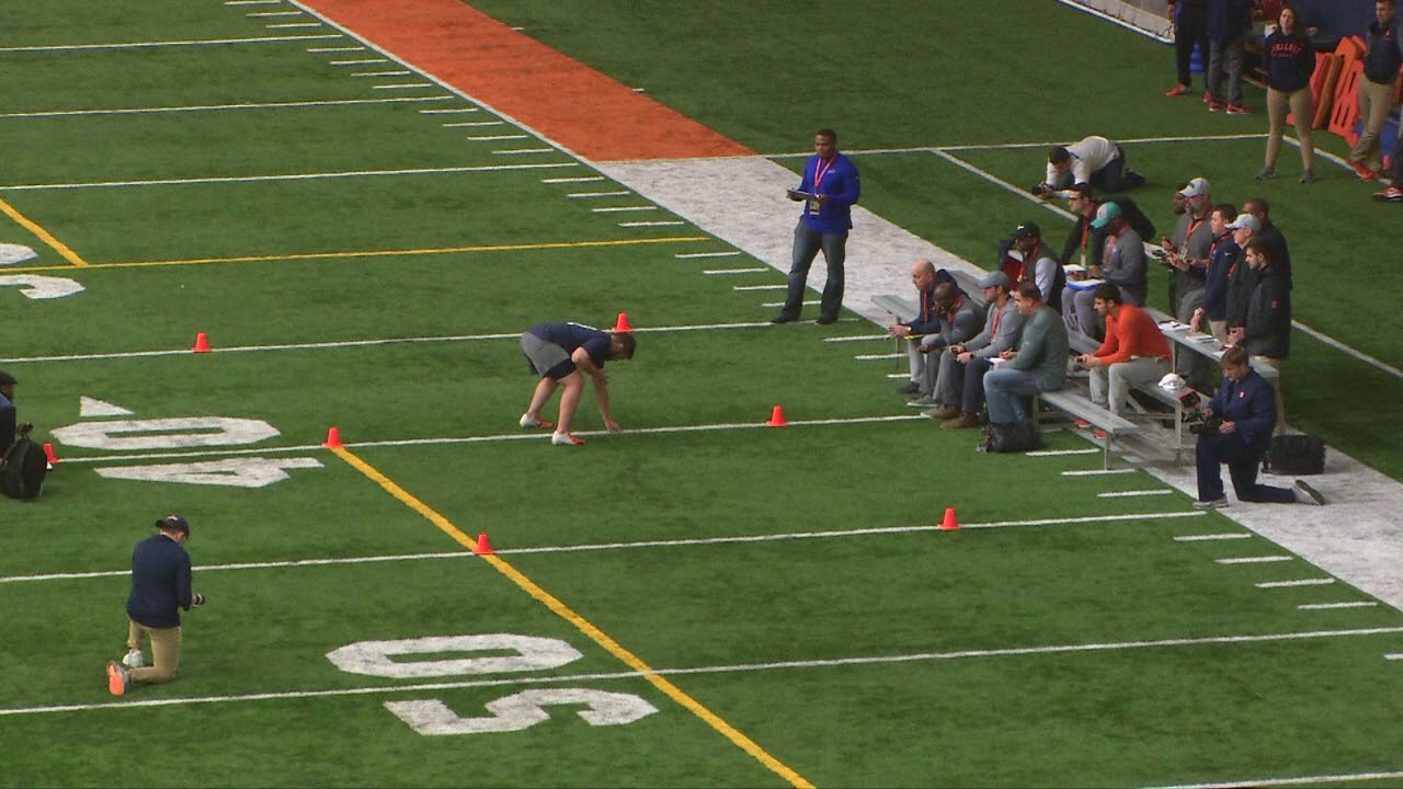 Matt Keller- Long Snapper- Syracuse University- NFL Pro Day Full ...