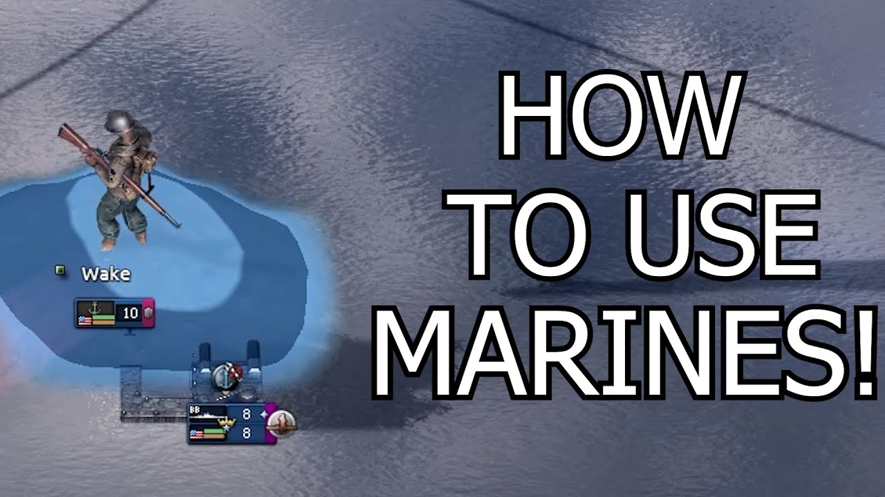 How to use MARINES in Hearts of Iron 4! [HOI4] - YouTube