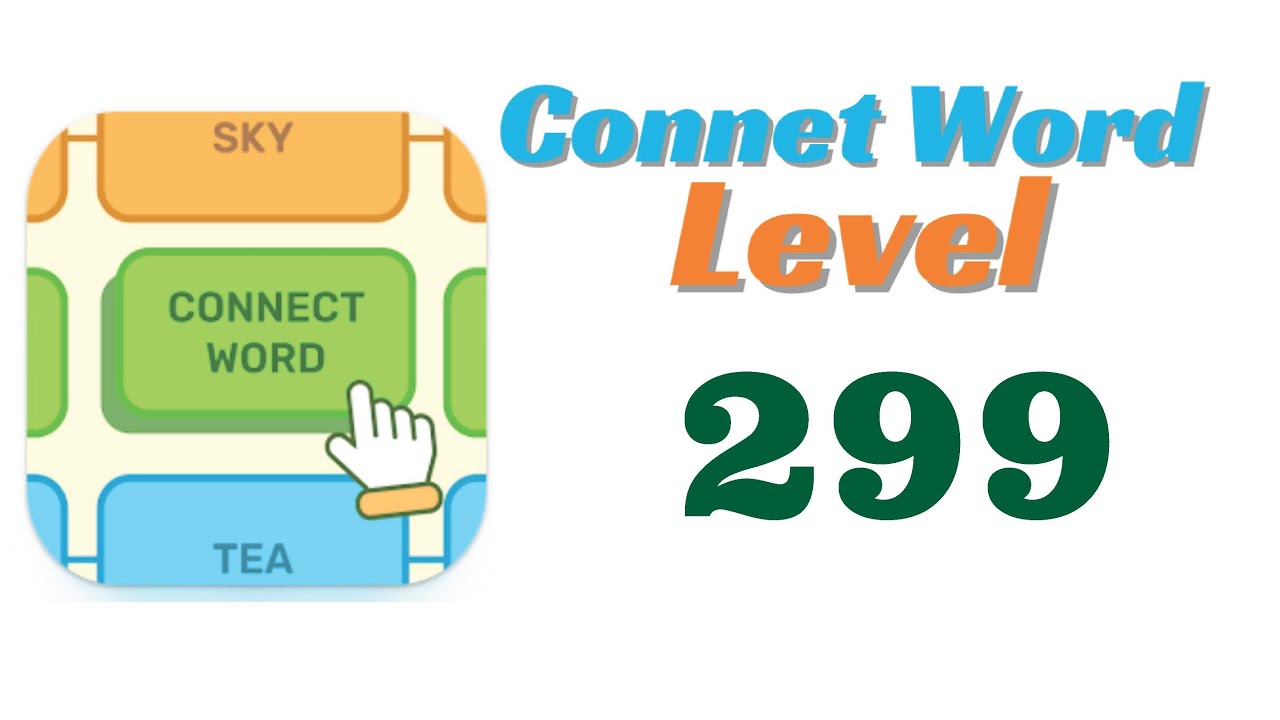 Connect Word Level 299 Answers - YouTube