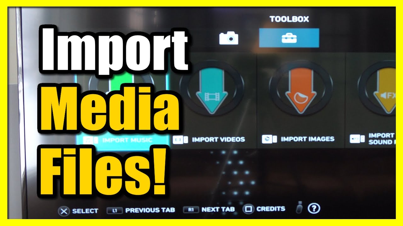 How to Transfer or Import Music, Images, Videos to PS5 using ...