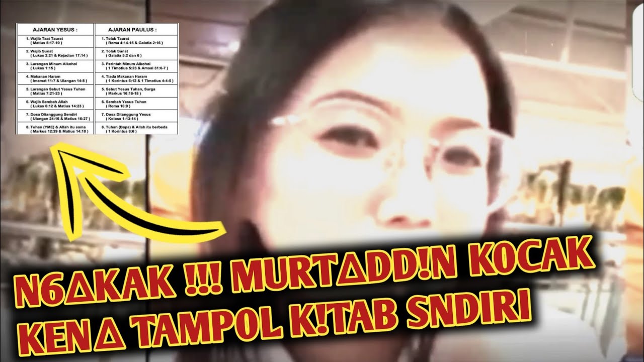 NG∆KAK !!! MURT∆DIN KENA T∆MP0L KITAB SNDIRI || AJ∆RAN YESSUS × P∆ULUS - YouTube