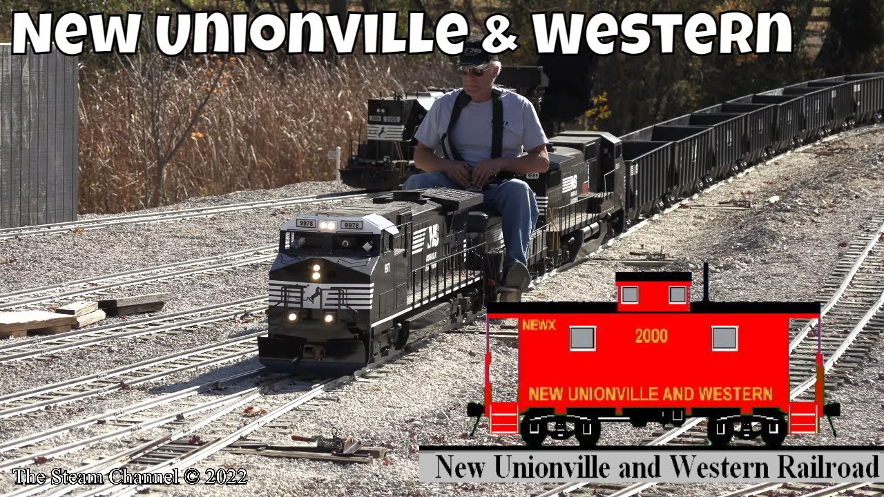New Unionville & Western Railroad | Norfolk Southern Empty Hopper Drag ...