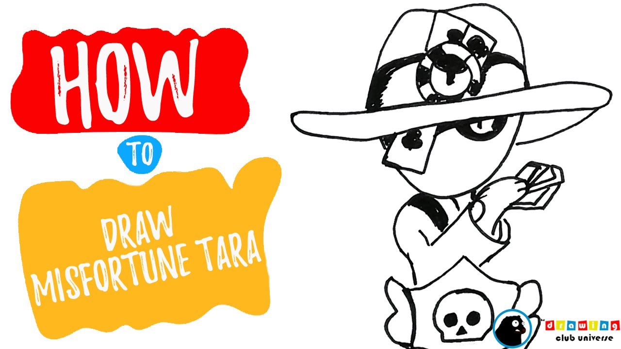 How To Draw Misfortune Tara | Brawl Stars | Misfortune Tara Nasıl ...