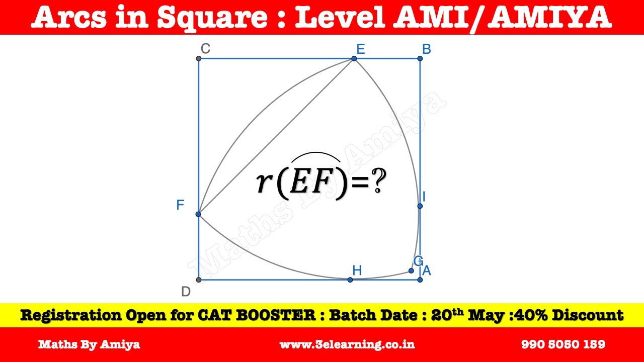 Arcs in Square : Basic + Complex + Conceptual - YouTube