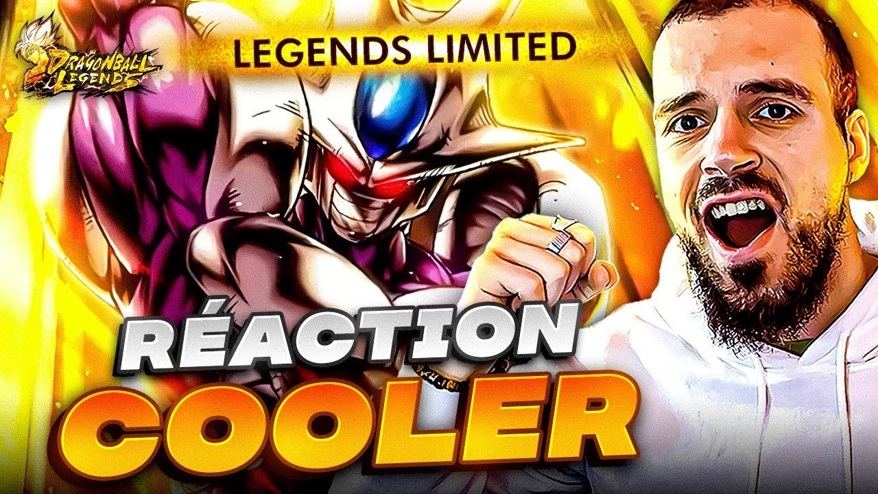 ( DB Legends ) 😍 Réaction COOLER LF ANIMATION ! Il est ROUGE 😱 - YouTube