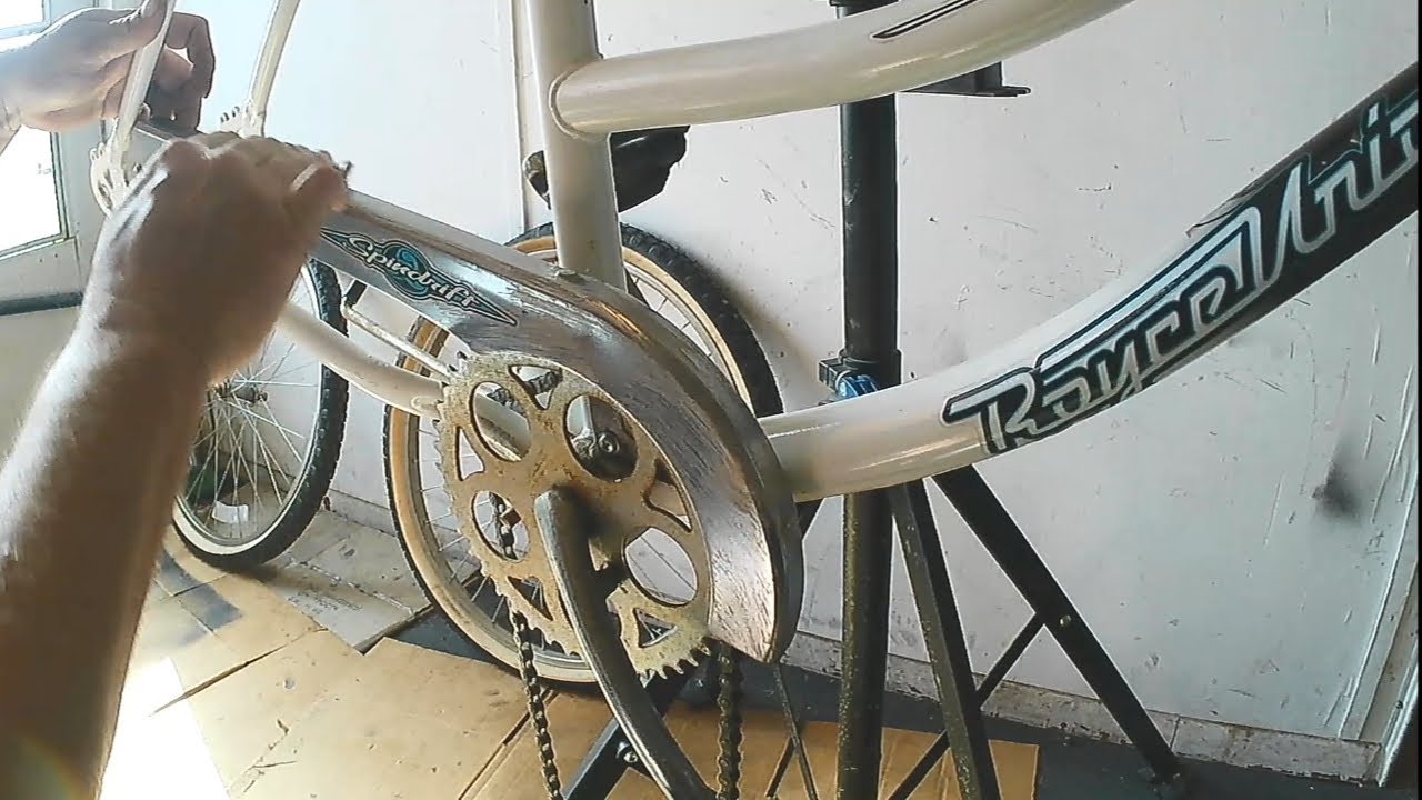 Starting new motorized bike build for Bonnie:clean up and rust removal ...