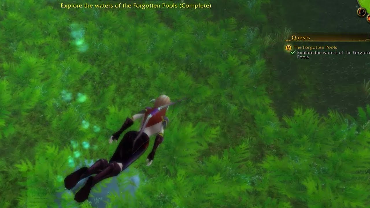 World Of Warcraft Quest Info: The Forgotten Pools - YouTube