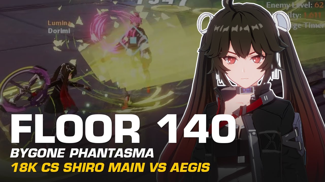 Floor 140 - 18k CS Shiro Main vs Aegis - Bygone Phantasm | Tower of ...