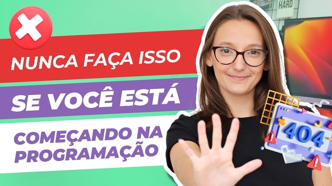 5 ERROS QUE TE IMPEDEM DE CONSEGUIR UMA VAGA DEV - YouTube