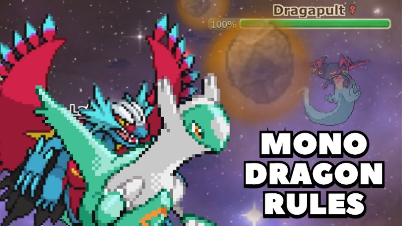 MONO DRAGON DESTROYS EVERY OTHER TYPE IN MONOTYPE - YouTube