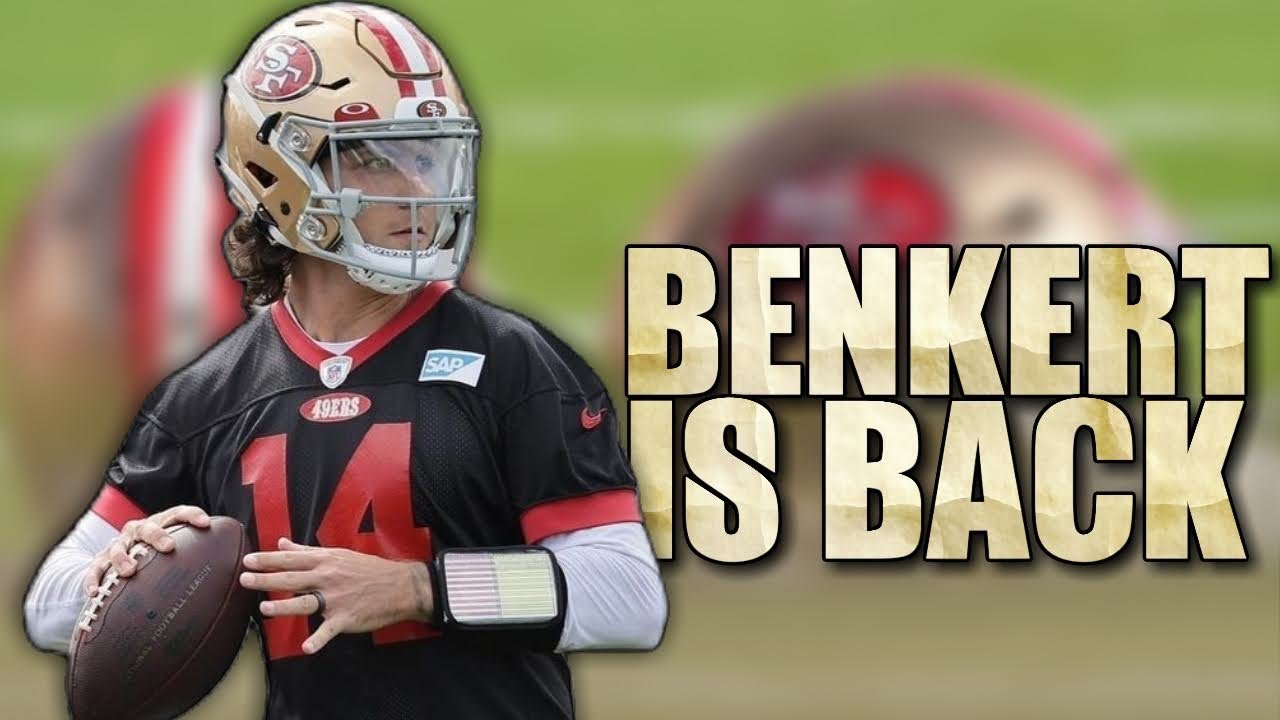Depth chart update: 49ers sign QB Kurt Benkert - YouTube