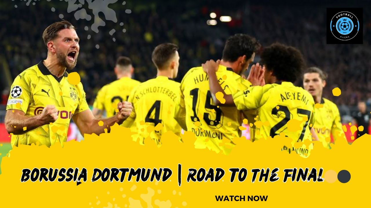 Borussia Dortmund Road to The Final🟡⚫️ | Every goal from their ...
