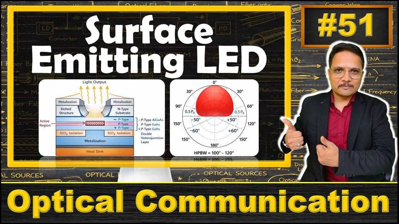 Surface Emitting LED Explained | Basics, Structure, Radiation ...